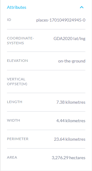 Drawing tools and editing places - Queensland Globe